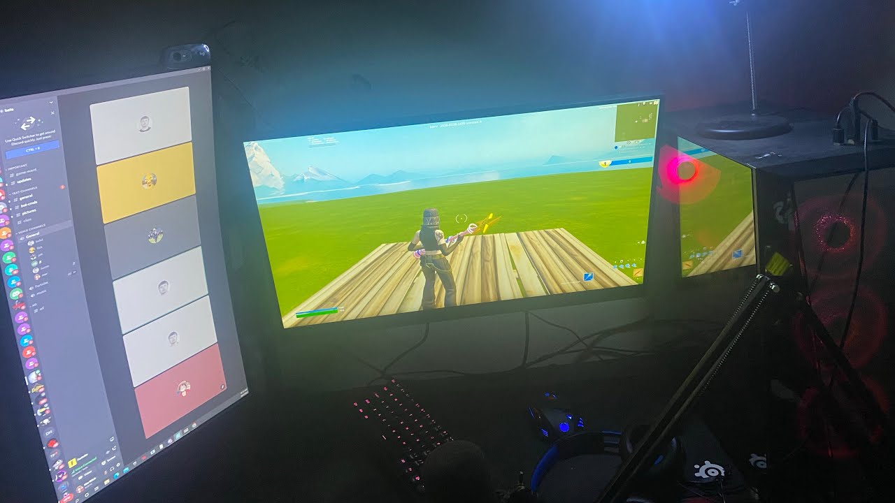 My 3000$ Fortnite gaming setup tour (2022) - YouTube