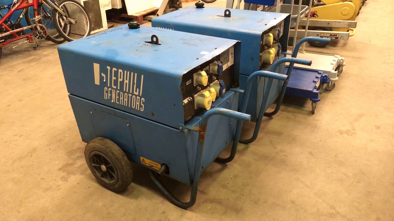 STEPHILL 6KVA DIESEL GENERATOR - YouTube