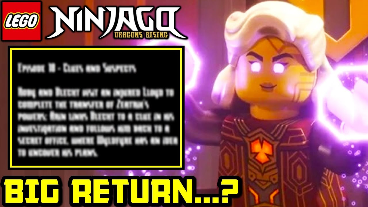 Zeatrix BACK in Part 2... 🤔 Ninjago Dragons Rising Season 2 News! - YouTube