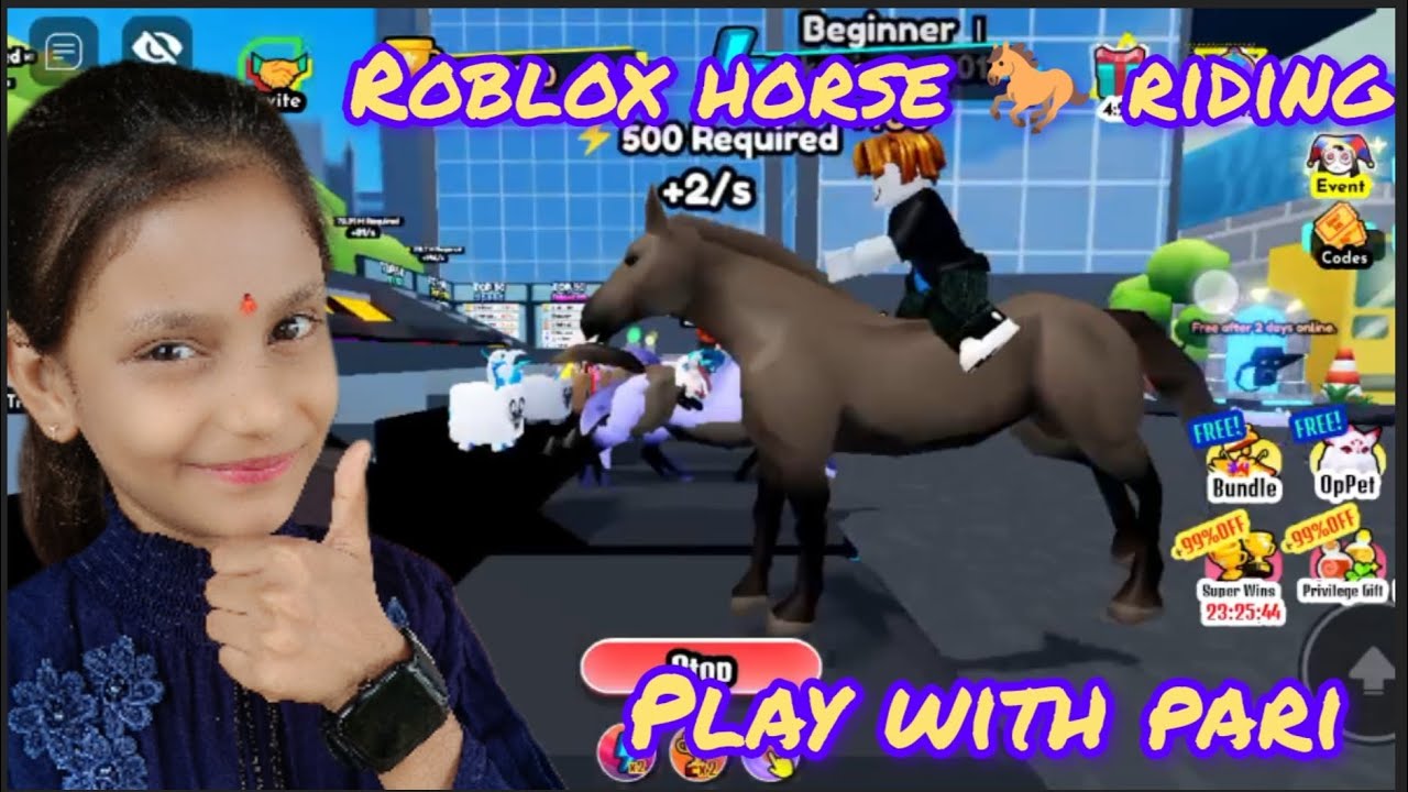 roblox horse riding 🐎 Play with friends//@mehakgaming970 #gaming # ...
