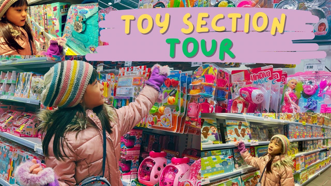 Toy section tour - YouTube