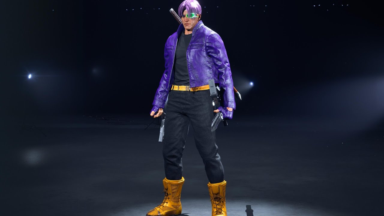 TEKKEN8: Updated Victor/Trunks Customization from Showcase v4 - YouTube