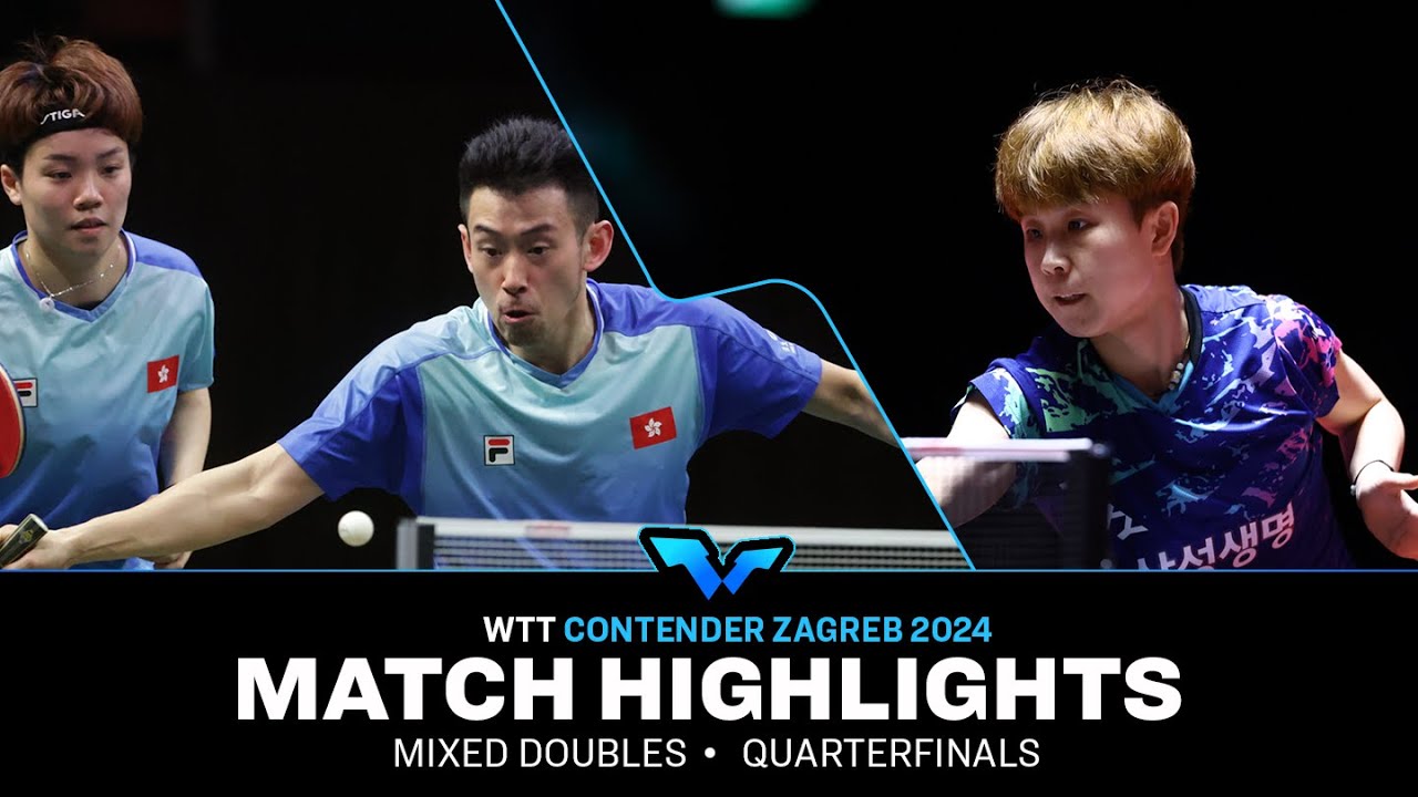 Doo Hoi Kem/Wong Chun Ting vs Cho Daeseong/Joo Cheonhui | XQ QF | WTT ...