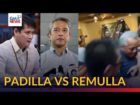 ICYMI - Tensyon sa Senado, nauwi sa tulakan nina Sen. Padilla at DILG Sec. Remulla | GMA News