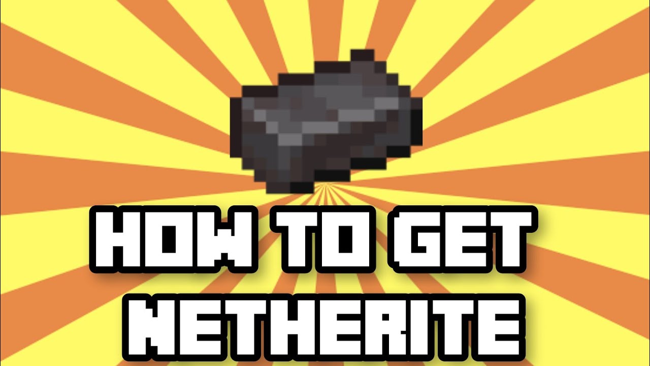 How to get netherite in Minecraft!!!! 2021 new update - YouTube