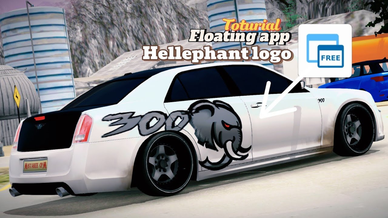 HOW TO MAKE HELLEPHANT LOGO Toturial With using Floating app!! - car ...