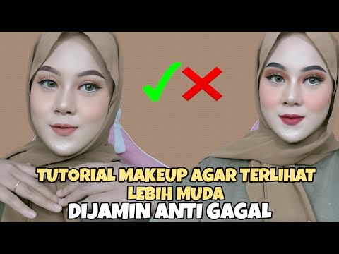 TUTORIAL MAKEUP SUPAYA TERLIHAT 10X LEBIH MUDA🔥🔥