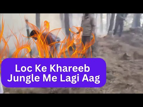 "Jungle ki Aag: LOC ke Qareeb Mendhar Forest Mein pesh Aya Wsqiya ...