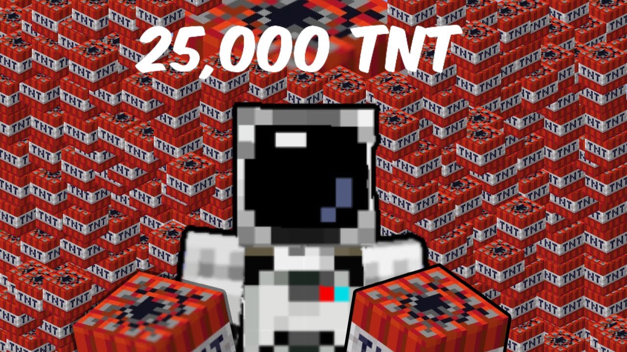The Ultimate 25,000 TNT Experiment: Madness in Minecraft! - YouTube