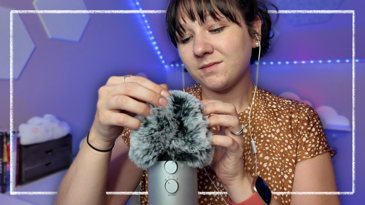 ASMR | Sleep Inducing Fluffy Mic Scratching | No Talking - YouTube
