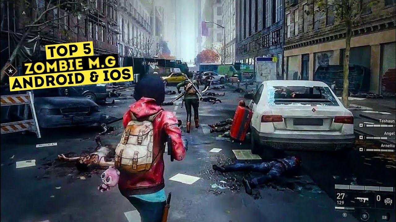 Top 5 Best Zombie Games For Android & iOS | High graphics - YouTube