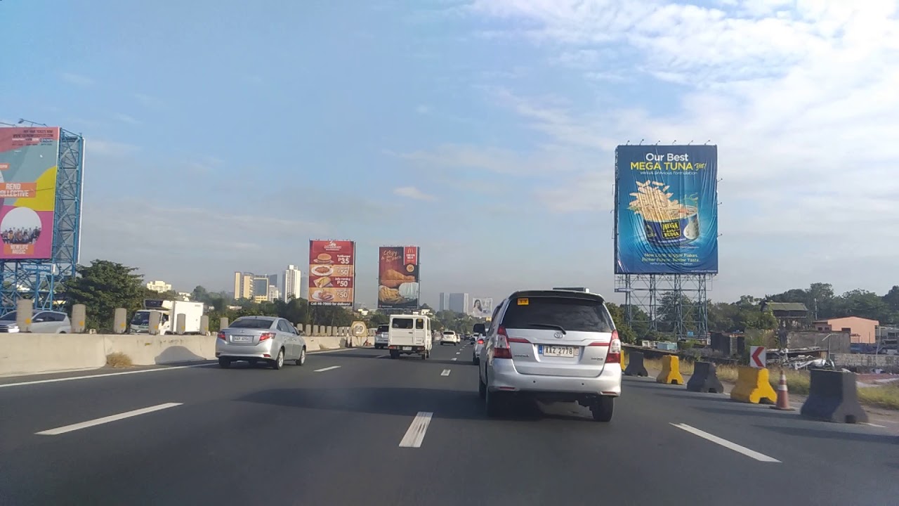 SLEX Traffic Status January 17, 2020 Friday 8:08AM Southbound (left ...