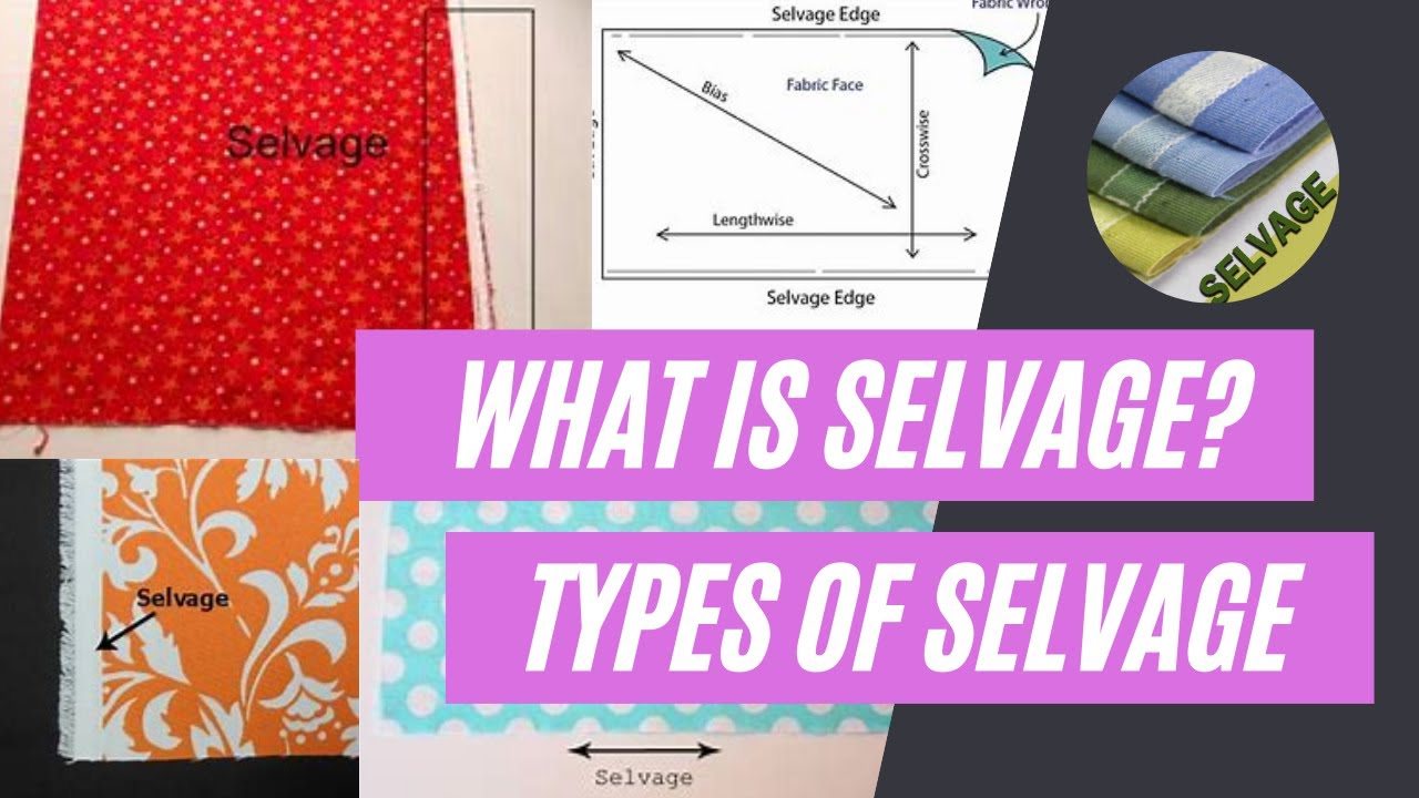 SELVAGE | Garment construction | pattern making - YouTube