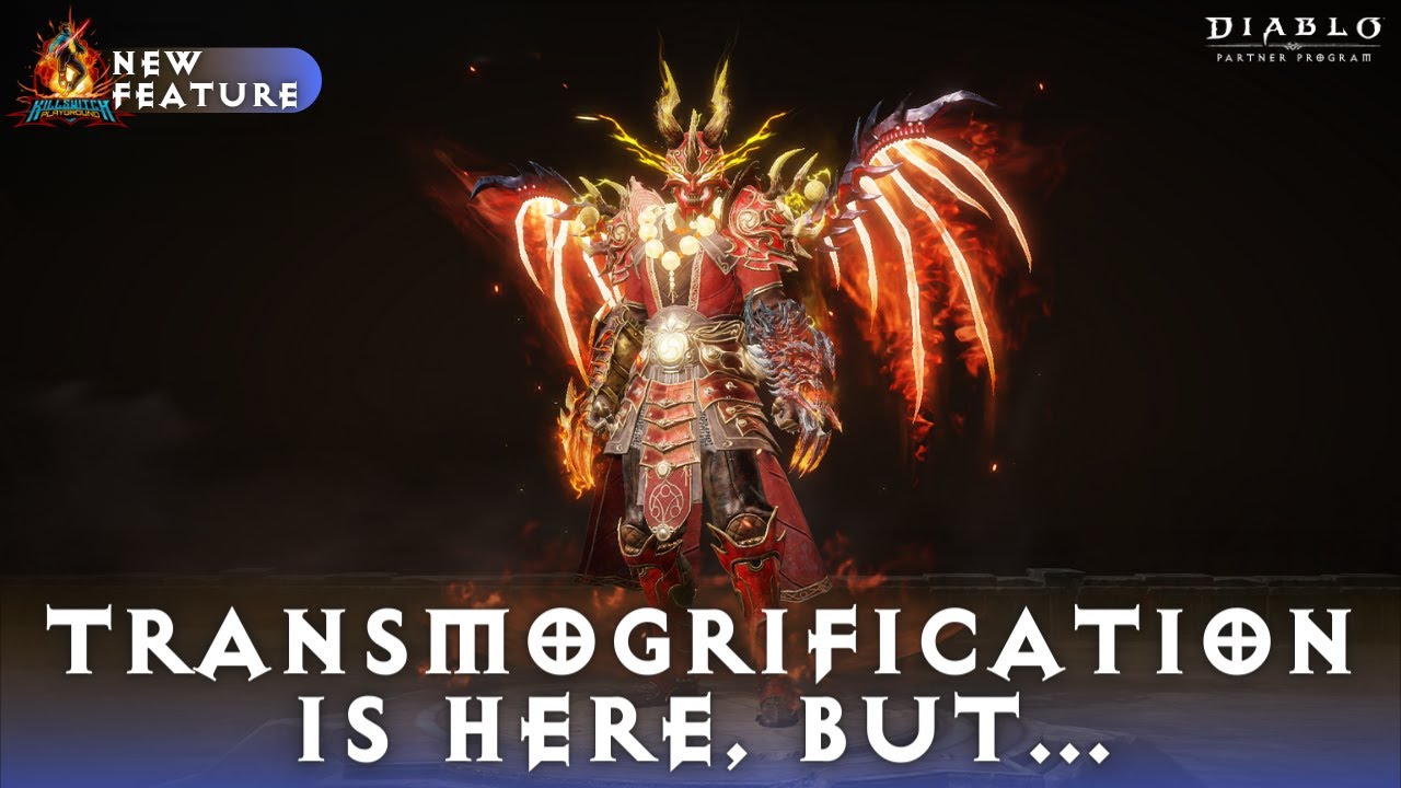 Diablo Immortal - Legendary Items Transmogrification Is Here, BUT... - YouTube