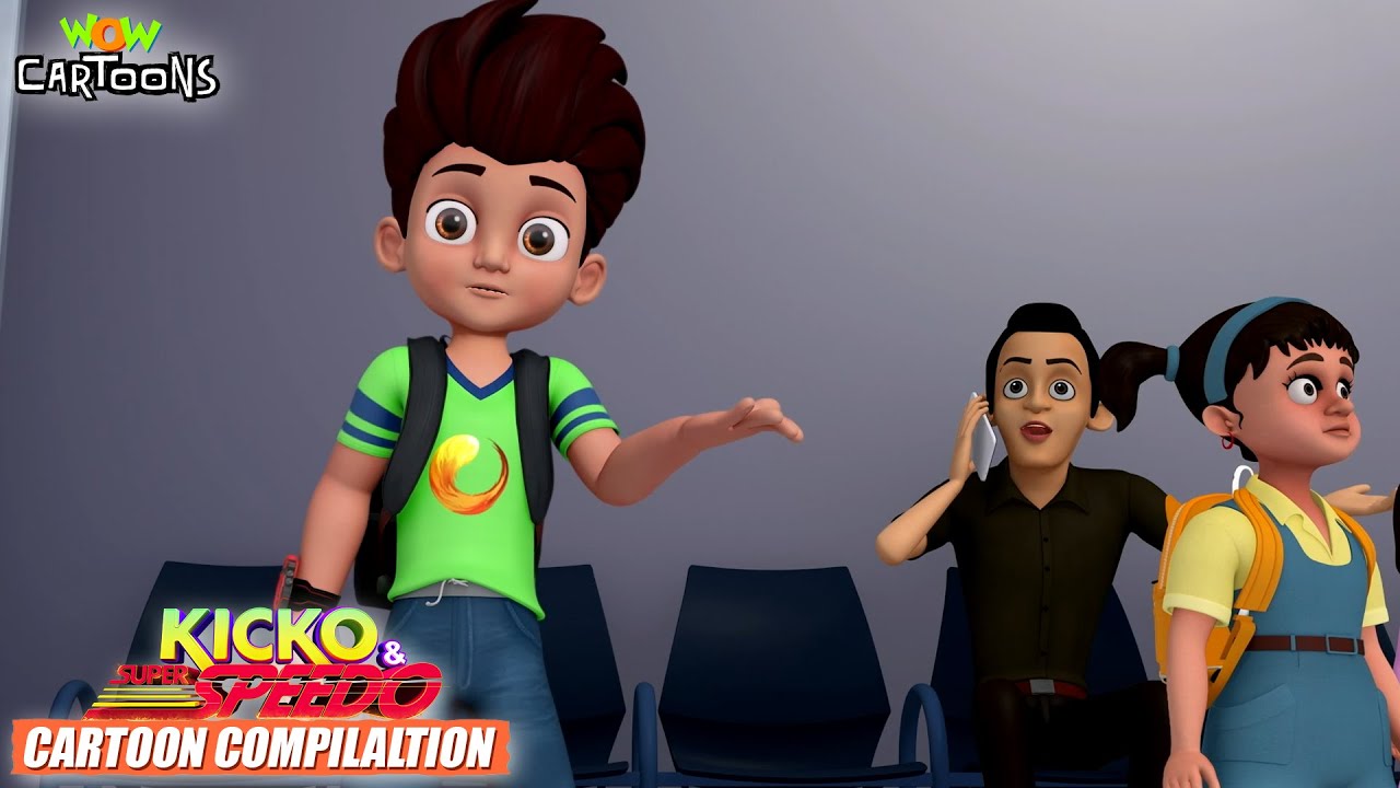 Kicko Chala Ghumane | Kicko Cartoon Compilation | 17 | Kicko & Super ...