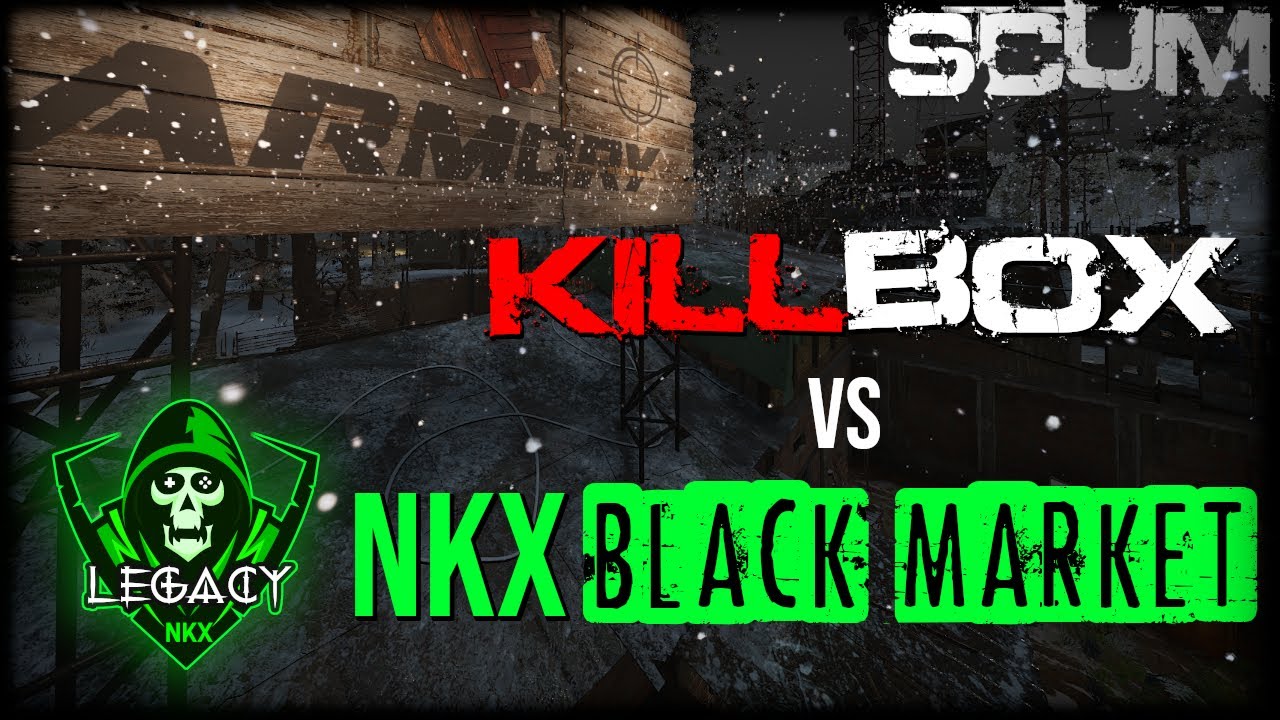 SCUM - KILLBOX + NKX BLACK MARKET (C2 Trader) - YouTube