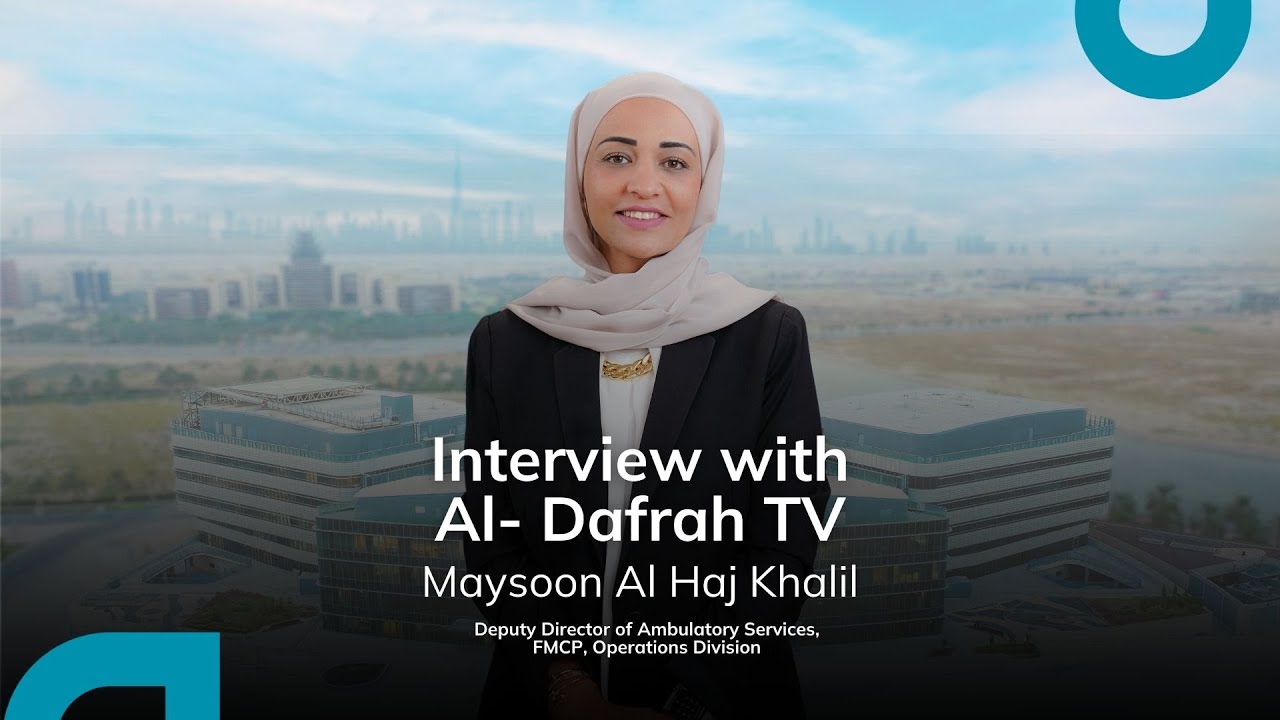 Exclusive Interview with Maysoon Al Haj Khalil on Al-Dafrah TV | Fakeeh University Hospital ...