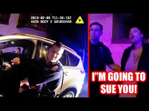 "IM GOING TO SUE YOU!" after her boyfriend is hurt by Cops 🚨 Shocking ...