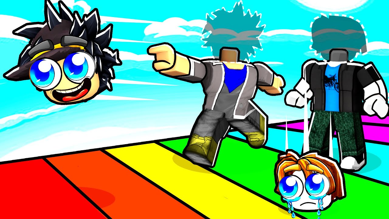 ROBLOX HEAD FLY RACE! - YouTube