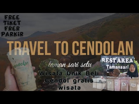 Wisata baru cendolan taman sari setu yang bikin pengunjung balik lagi ...