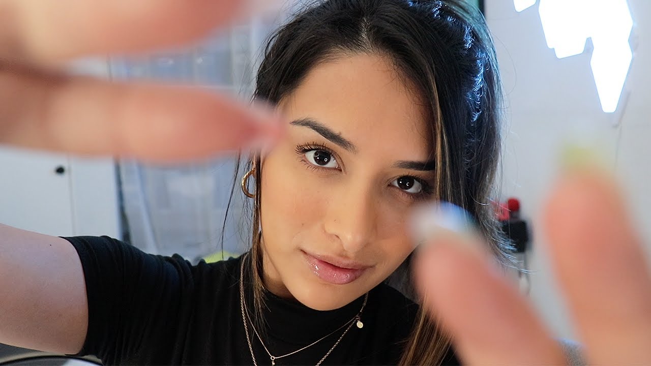 ASMR Close-Up Whispers & Camera Lens Tapping - YouTube