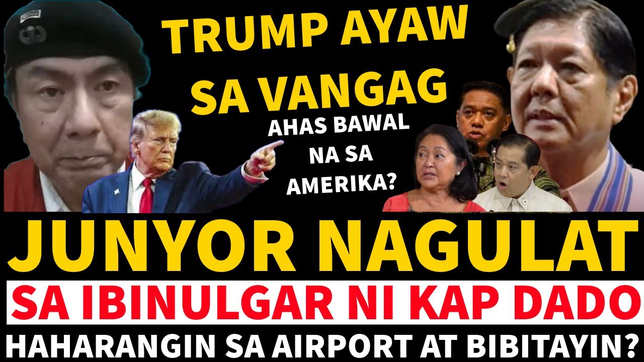 JUNYOR NAGULAT SA IBINULGAR NI KAP DADO HAHARANGIN AT BIBITAYIN ...