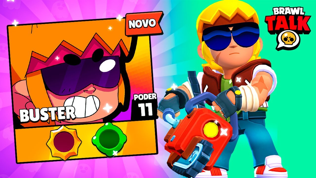 REVELEI TUDO SOBRE O NOVO BRAWLER BUSTER e ELE TEM VÁRIOS, VÁRIOS ...