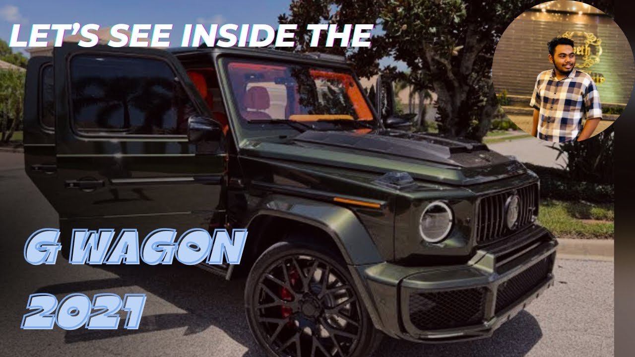 Mercedes G wagon 2021 in Bangladesh 🇧🇩.let’s see inside the g wagon ...