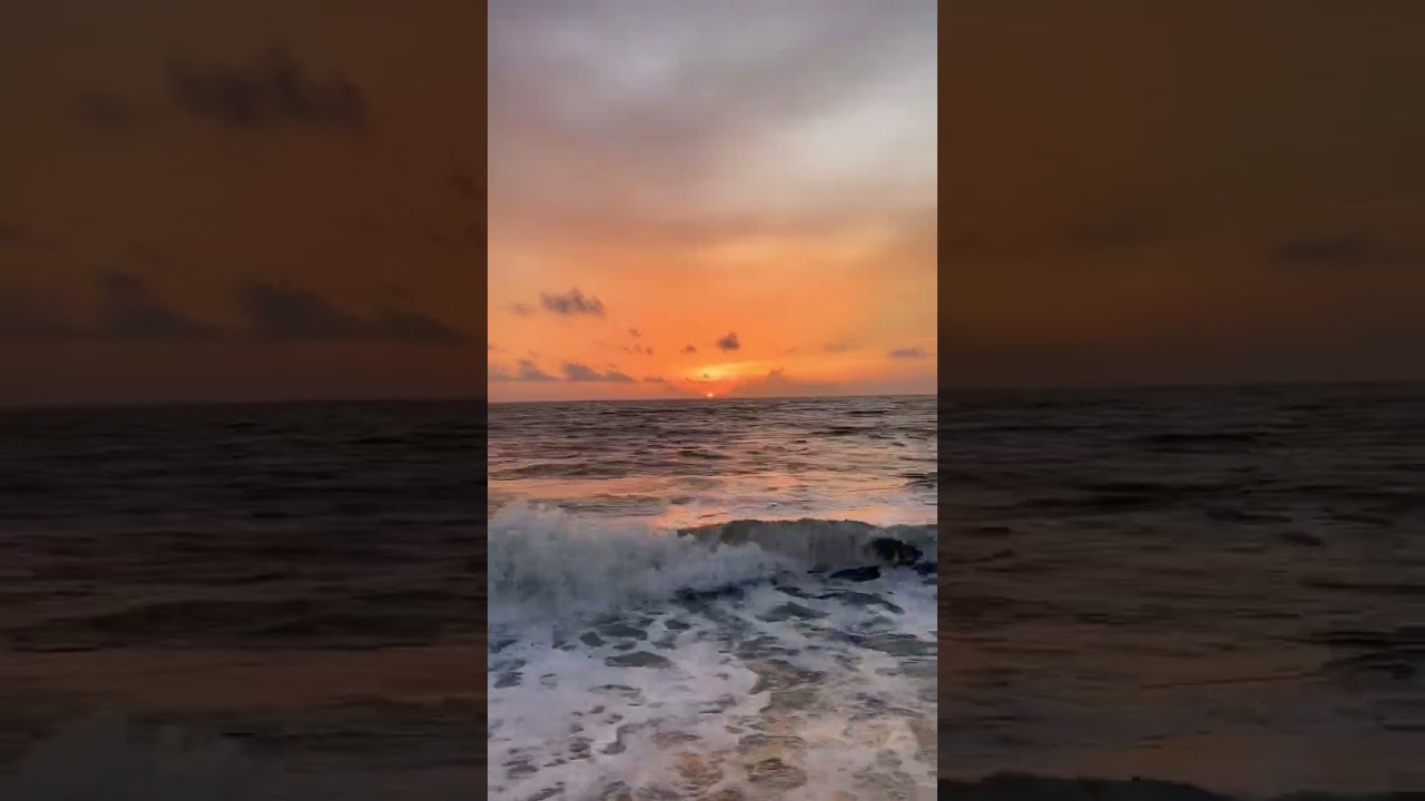 Camera Test - Iphone 13 @ Arthunkal Beach - A beautiful SunSet - YouTube