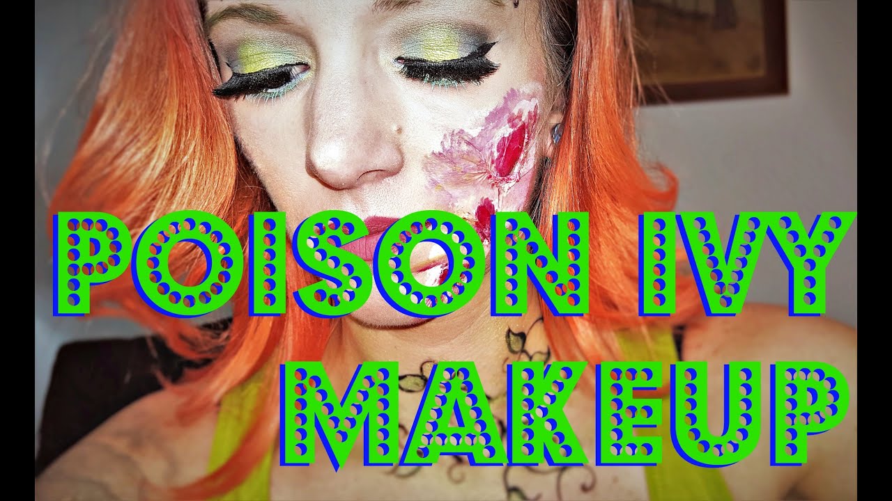Poison Ivy Makeup Look - Halloween Inspired - YouTube