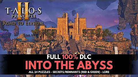 Talos Principle 2 - Road to Elysium DLC - Full 100% Puzzles, QR, Secrets and Trophy Guides ...