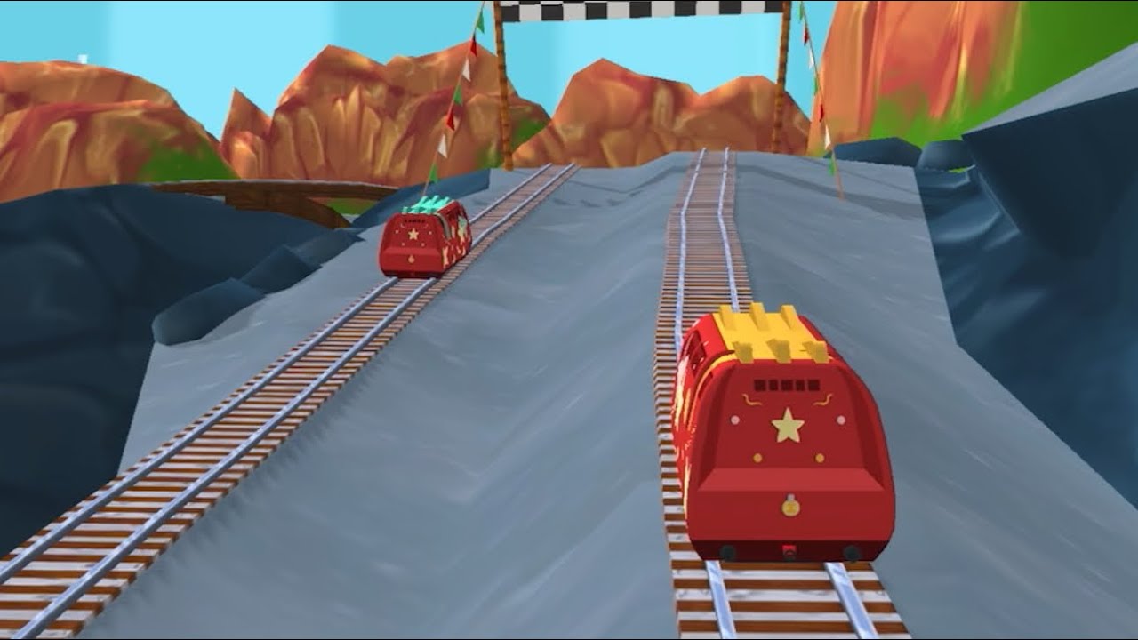 Thomas and Friends Magical Tracks: Help Riff in Lava Quarry Mission ...