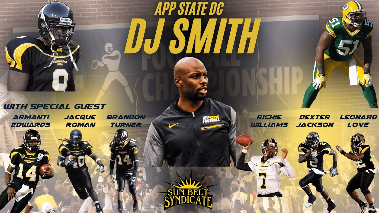 App State DC DJ Smith ft. former App State teammates! - YouTube