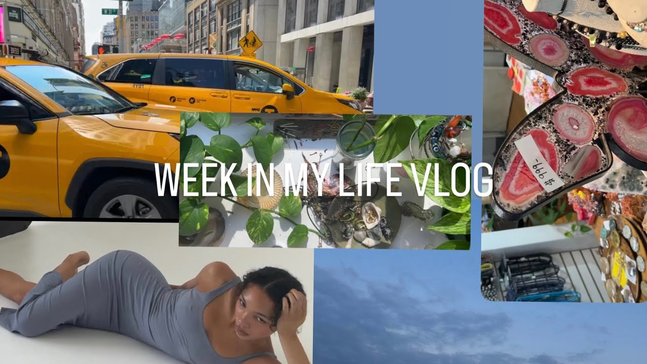 Week in my life Vlog: Living in NYC - YouTube