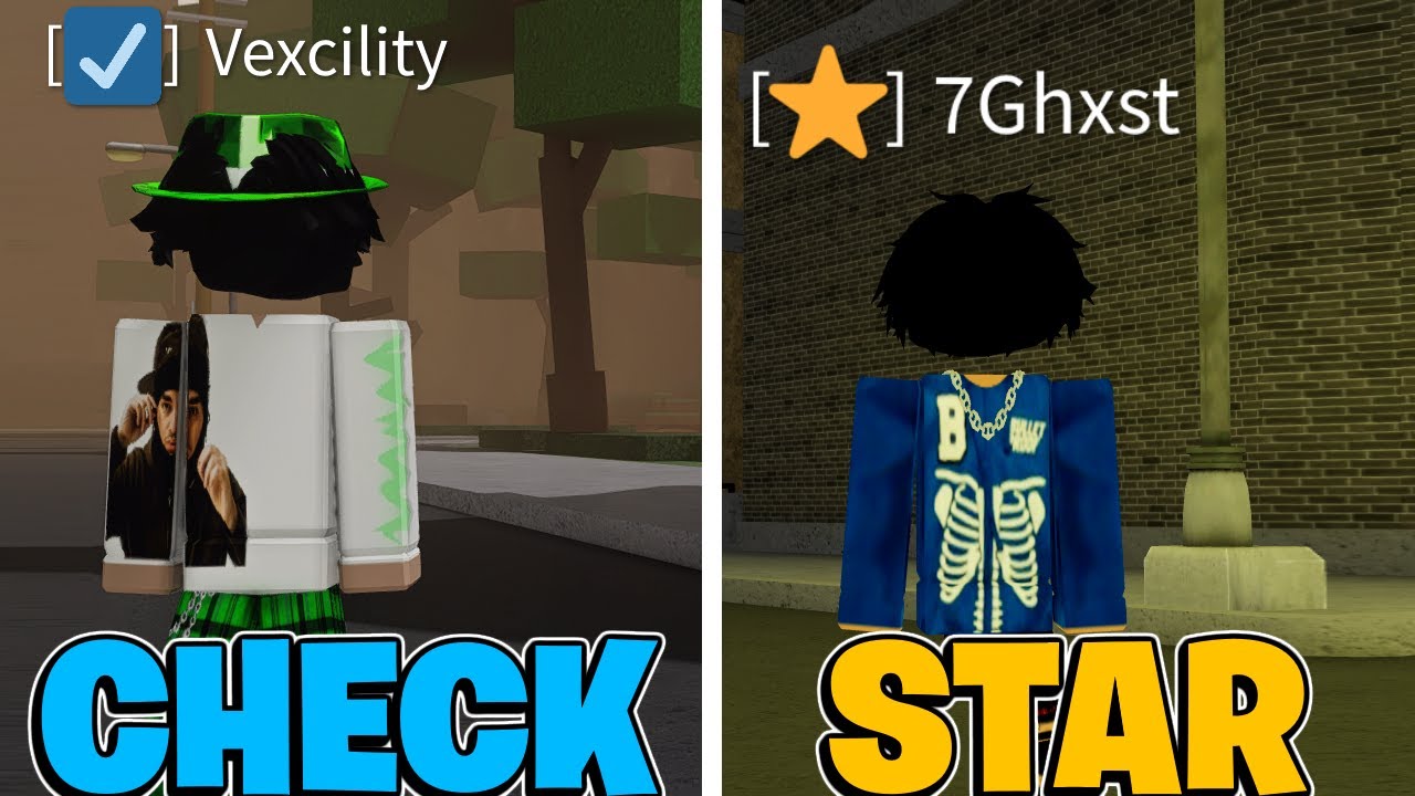 Checkmark Vs Star in Roblox Da Hood... - YouTube