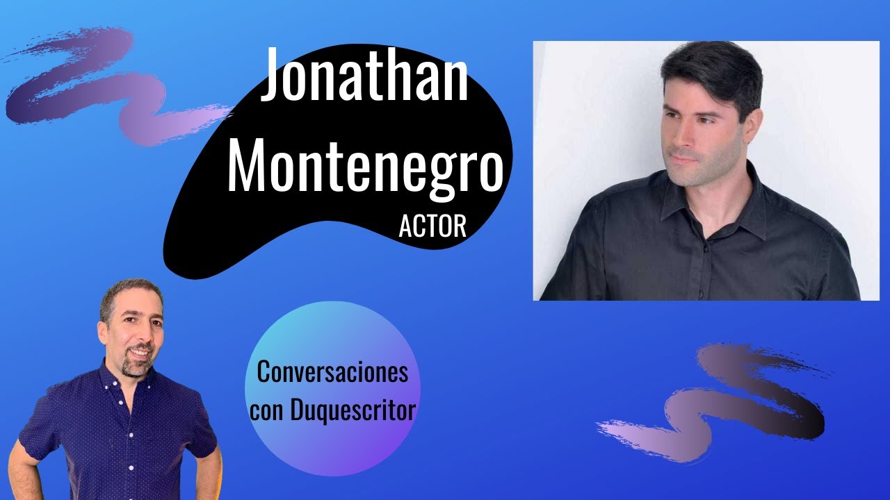 Jonathan Montenegro anuncia su retiro definitivo de la actuación - YouTube