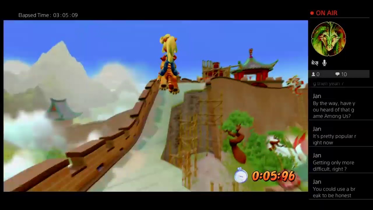 Hooktail Jr play's Crash Bandicoot N-sane trilogy part 11 - YouTube