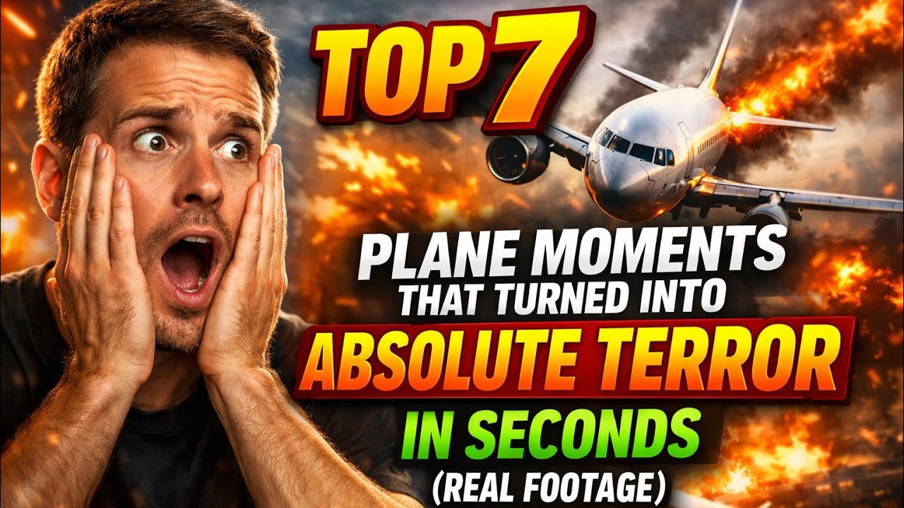 Top 7 Plane Moments That Turned Into Absolute Terror in Seconds (REAL ...