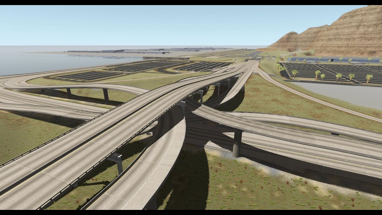 BeamNG.drive A Nice Safe Highway - YouTube