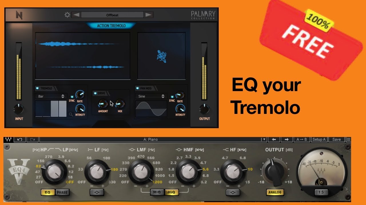 FREE VST PLUGINS | WAVES EQ AND NOISEASH TREMOLO (Limited Time) - NYK ...