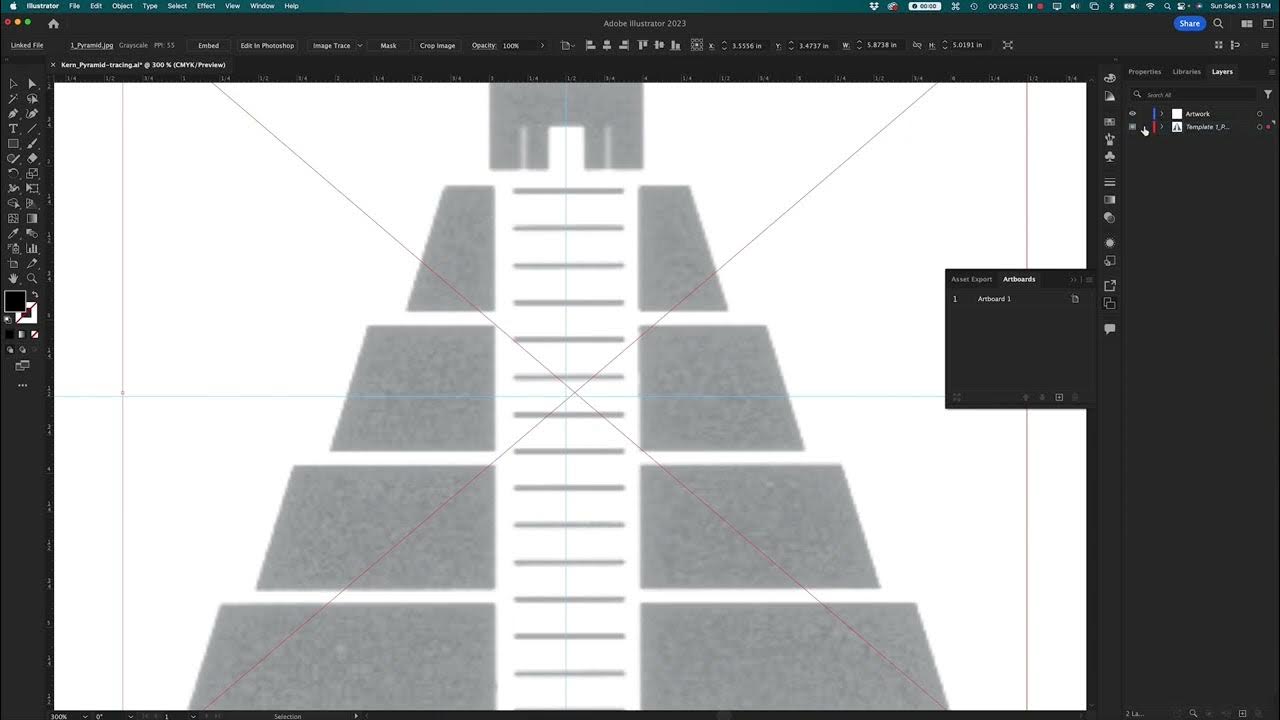 Pyramid Tracing Demo - YouTube
