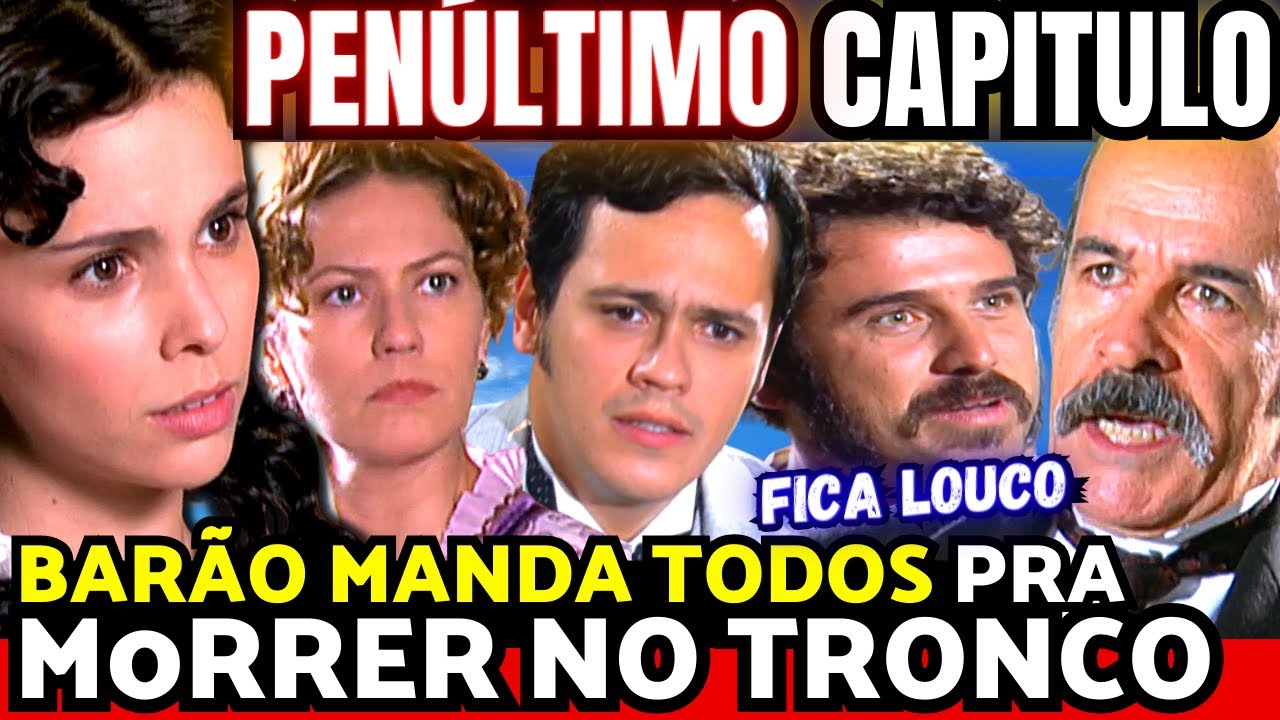 Sinha Moça Penultimo Capitulo Sinhá Moça Final Youtube
