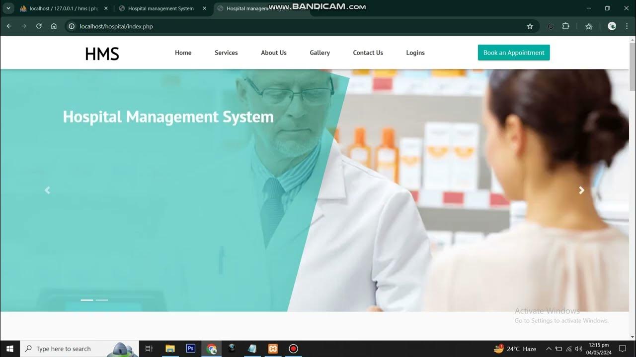 Online Hospital Management System in php and mysql with complete source code - YouTube