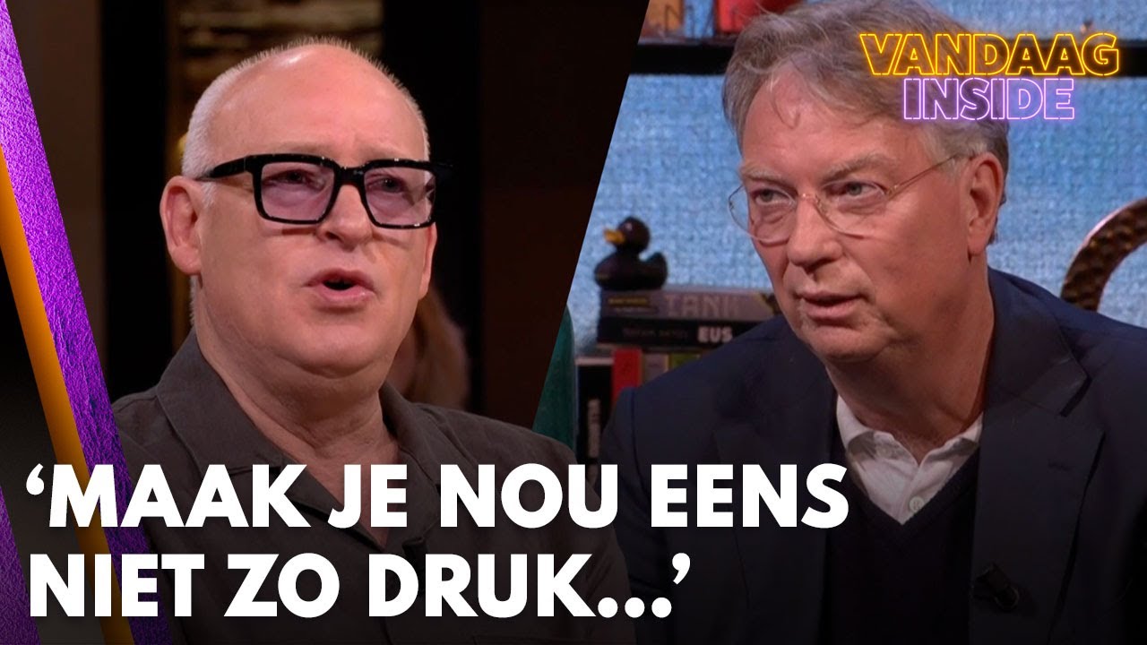René tegen Arend Jan Boekestijn: 'Maak je nou eens niet zo druk, doe ...