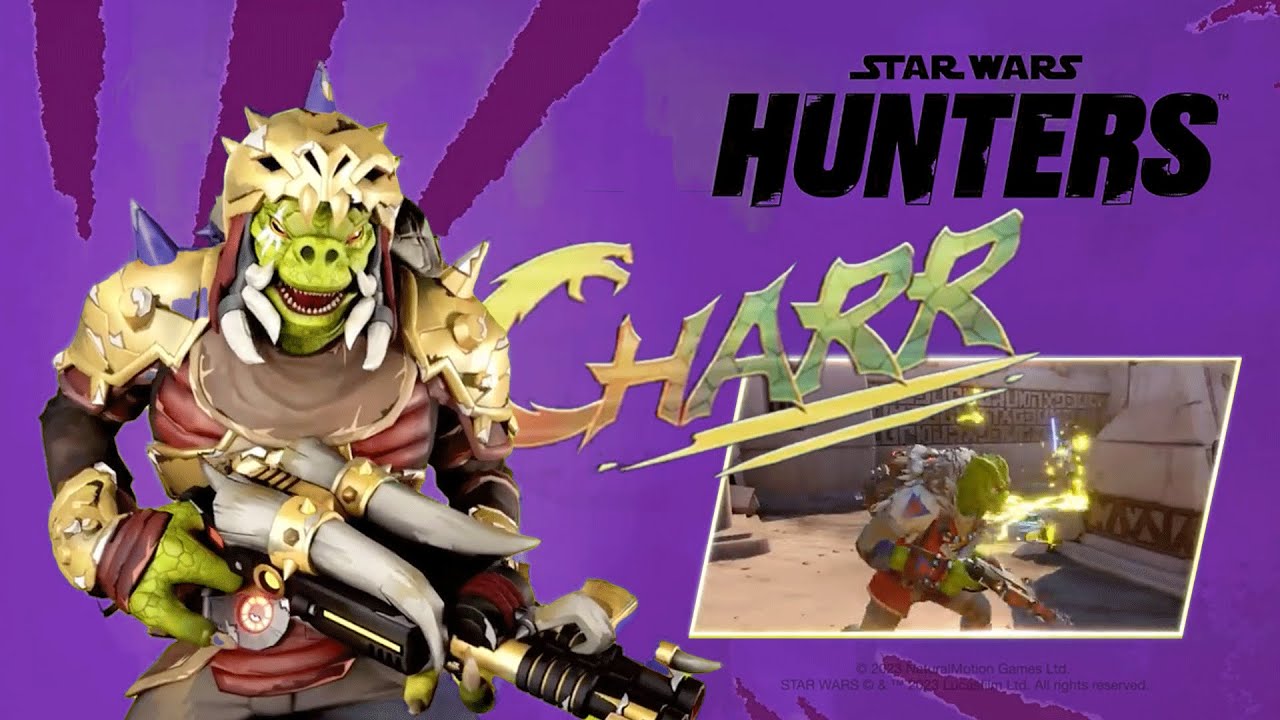 First look at CHARR - Star Wars Hunters gameplay - YouTube
