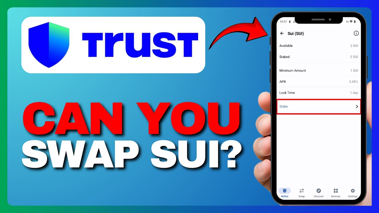 CAN YOU SWAP SUI ON TRUST WALLET IN 2025? - YouTube