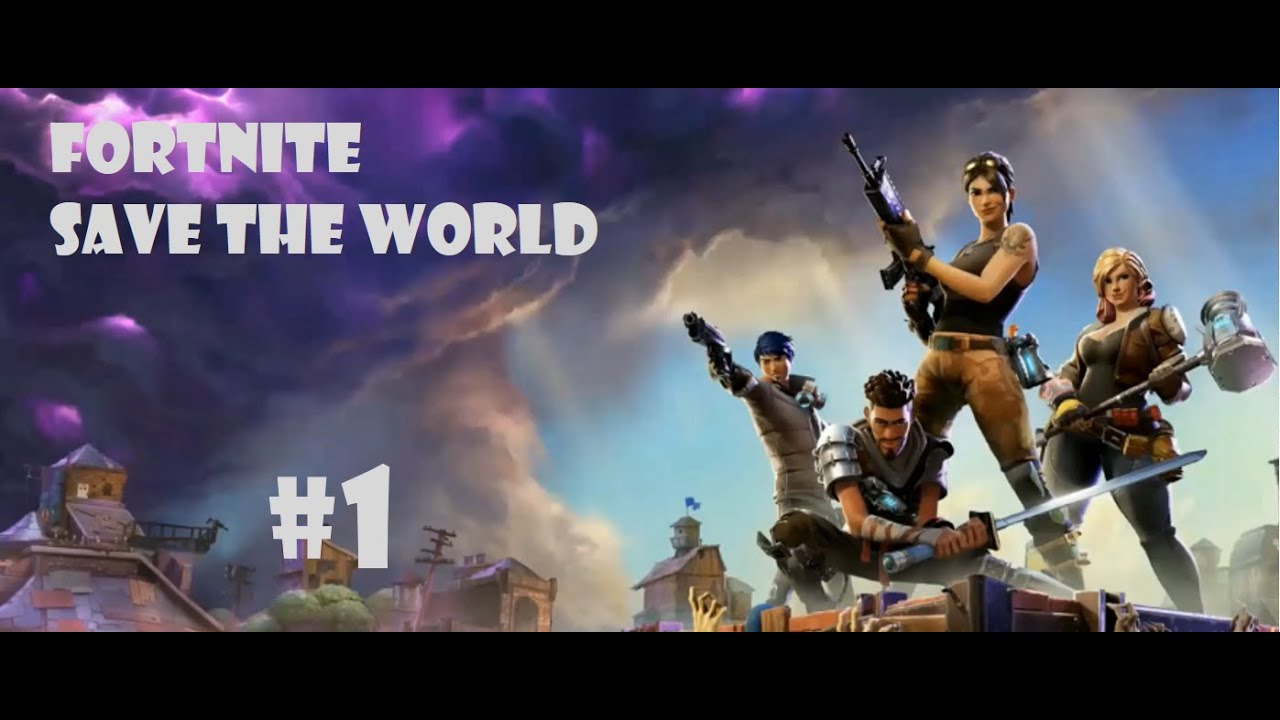Fortnite: Save the World - Stonewood #1 - First time play (XBOX) - YouTube