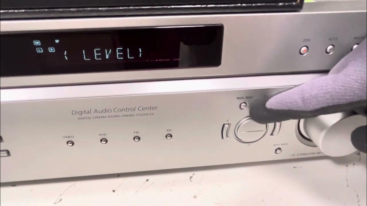 Sony STR K660P 5.1 Channel 420 Watts Receiver - YouTube