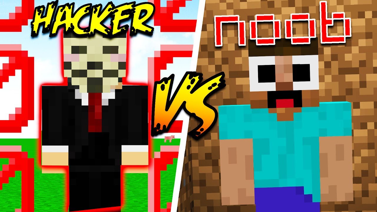 HACKERS vs NOOBS in MINECRAFT! - YouTube