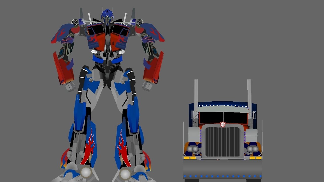 Optimus prime Test animation - YouTube